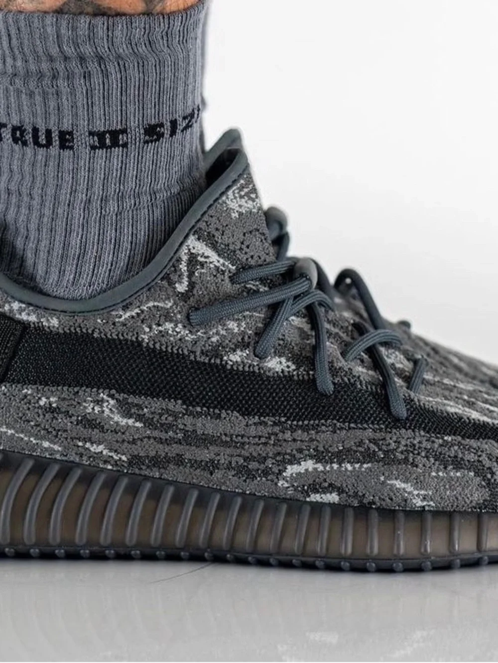 Yeezy | Shoes | Id481 Adidas Yeezy Boost 35 V2 Mx Dark Salt Grey Black ...